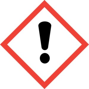 GHS07 Výstražné symboly nebezpečnosti CLP - MSDS Europe